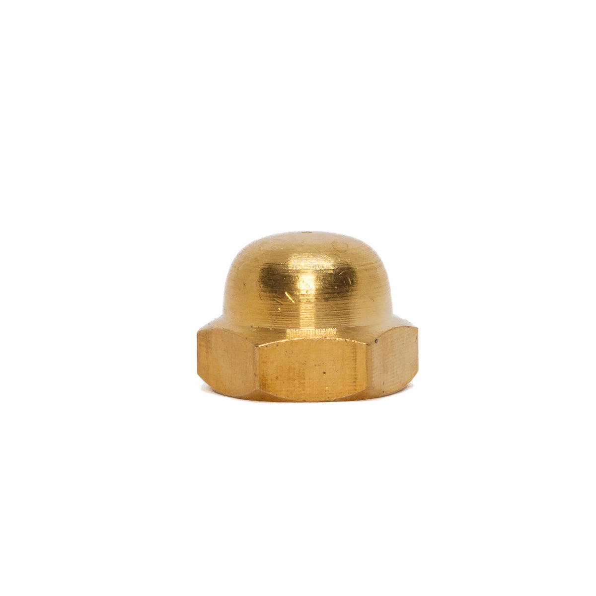 Solid Brass Acorn Cap Nut — The Fastener Depot